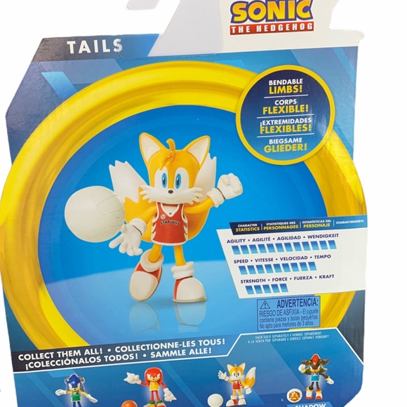 Other | Sonic The Hedgehog Tails Soccer Figure | Poshmark